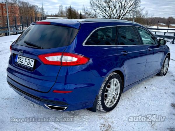 Blue Ford Mondeo 2016 in Tartu, with an engine capacity of 2.00 L and mileage of 225 thousand km for 11900 €, photo 4 on AUTOMOTO.COM.LV