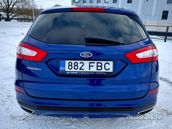Blue Ford Mondeo 2016 in Tartu, with an engine capacity of 2.00 L and mileage of 225 thousand km for 11900 €, photo 5 on AUTOMOTO.COM.LV