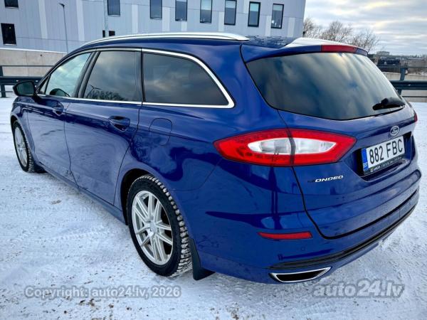 Blue Ford Mondeo 2016 in Tartu, with an engine capacity of 2.00 L and mileage of 225 thousand km for 11900 €, photo 6 on AUTOMOTO.COM.LV