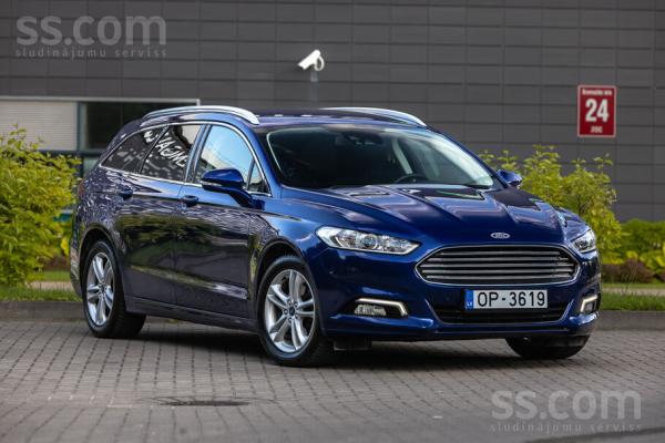 Zils Ford Mondeo 2016 Jelgava, ar dzinēja tilpumu 2.00 L un nobraukumu 234 tūkst. km par 7390 €, foto 2 vietnē AUTOMOTO.COM.LV