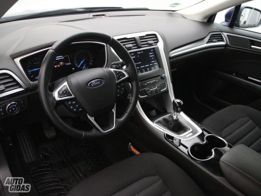 Blue Ford Mondeo 2017 in Vilnius, with an engine capacity of 1.50 L and mileage of 179 thousand km for 8699 €, photo 16 on AUTOMOTO.COM.LV