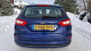 Blue Ford Mondeo 2017 in Siauliai, with an engine capacity of 2.00 L and mileage of 200 thousand km for 2799 €, photo 5 on AUTOMOTO.COM.LV