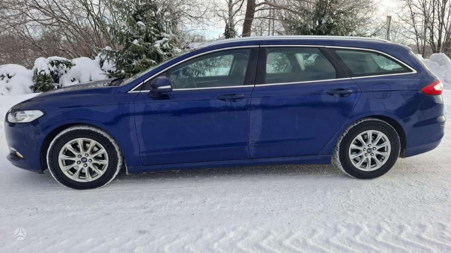 Blue Ford Mondeo 2017 in Siauliai, with an engine capacity of 2.00 L and mileage of 200 thousand km for 2799 €, photo 7 on AUTOMOTO.COM.LV