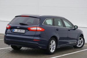 Blue Ford Mondeo 2017 in Riga, with an engine capacity of 2.00 L and mileage of 187 thousand km for 7700 €, photo 9 on AUTOMOTO.COM.LV