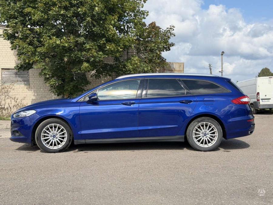Blue Ford Mondeo 2017 in Vilnius, with an engine capacity of 2.00 L and mileage of 164 thousand km for 7999 €, photo 8 on AUTOMOTO.COM.LV