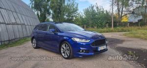 Zils Ford Mondeo 2017 Tallina, ar dzinēja tilpumu 2.00 L un nobraukumu 140 tūkst. km par 11900 €, foto  vietnē AUTOMOTO.COM.LV