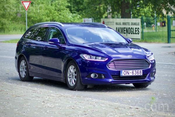 Blue Ford Mondeo 2018 in Jelgava, with an engine capacity of 1.50 L and mileage of 231 thousand km for 9000 €, photo 1 on AUTOMOTO.COM.LV