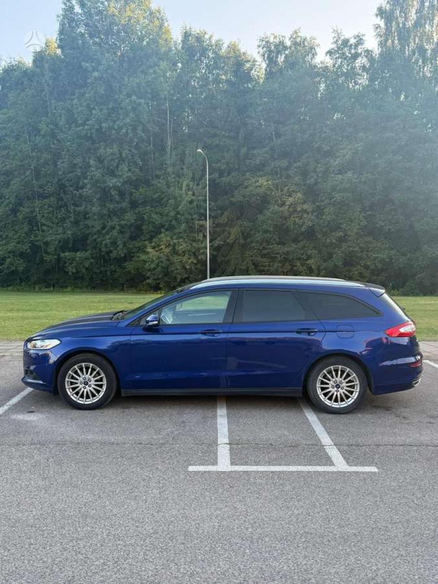 Blue Ford Mondeo 2018 in Vilnius, with an engine capacity of 2.00 L and mileage of 163 thousand km for 8700 €, photo 4 on AUTOMOTO.COM.LV