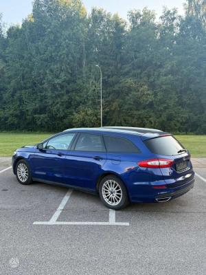 Blue Ford Mondeo 2018 in Vilnius, with an engine capacity of 2.00 L and mileage of 163 thousand km for 8700 €, photo 5 on AUTOMOTO.COM.LV