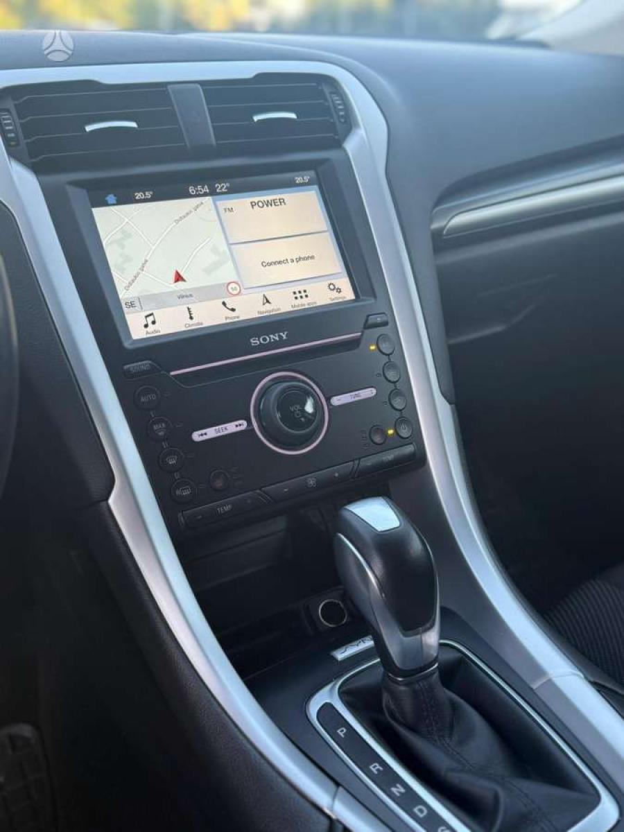 Blue Ford Mondeo 2018 in Vilnius, with an engine capacity of 2.00 L and mileage of 163 thousand km for 8700 €, photo 8 on AUTOMOTO.COM.LV