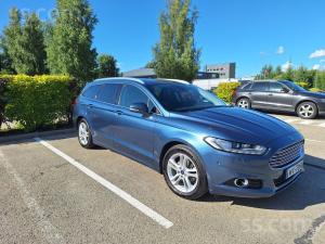 Blue Ford Mondeo 2018 in Riga, with an engine capacity of 2.00 L and mileage of 183 thousand km for 8000 €, photo 6 on AUTOMOTO.COM.LV