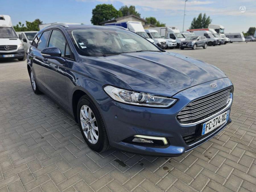 Zils Ford Mondeo 2018 Tauragė, ar dzinēja tilpumu 2.00 L un nobraukumu 243 tūkst. km par 7400 €, foto 4 vietnē AUTOMOTO.COM.LV