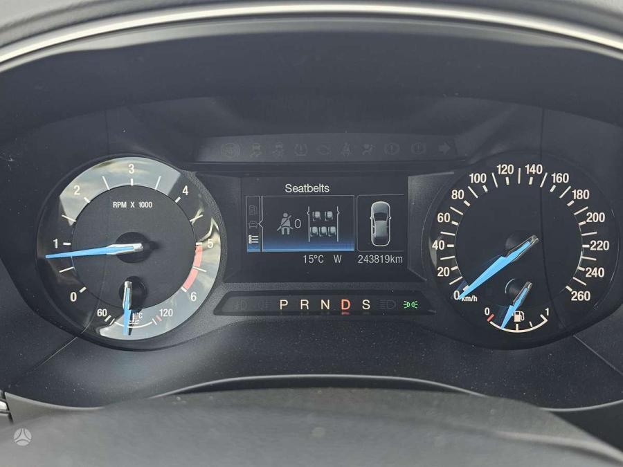 Zils Ford Mondeo 2018 Tauragė, ar dzinēja tilpumu 2.00 L un nobraukumu 243 tūkst. km par 7400 €, foto 16 vietnē AUTOMOTO.COM.LV