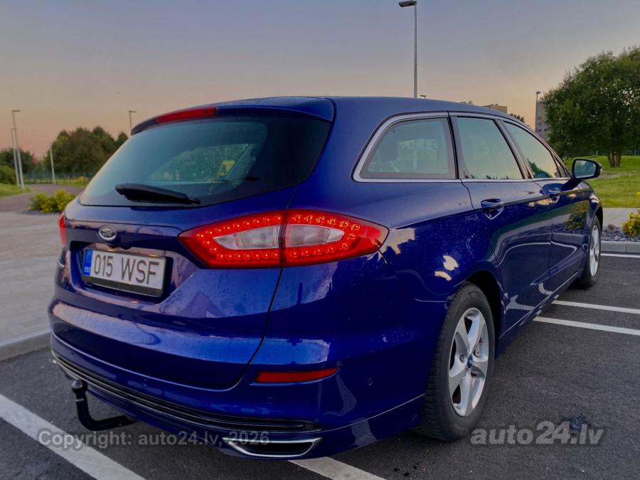 Zils Ford Mondeo 2018 Tallina, ar dzinēja tilpumu 2.00 L un nobraukumu 194 tūkst. km par 9999 €, foto 4 vietnē AUTOMOTO.COM.LV