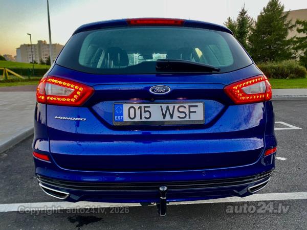 Blue Ford Mondeo 2018 in Tallinn, with an engine capacity of 2.00 L and mileage of 194 thousand km for 9999 €, photo 6 on AUTOMOTO.COM.LV