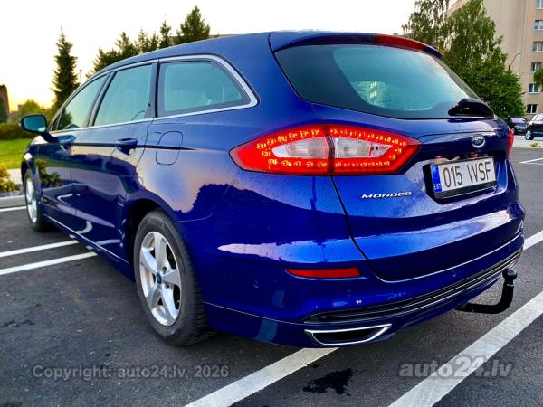 Blue Ford Mondeo 2018 in Tallinn, with an engine capacity of 2.00 L and mileage of 194 thousand km for 9999 €, photo 7 on AUTOMOTO.COM.LV