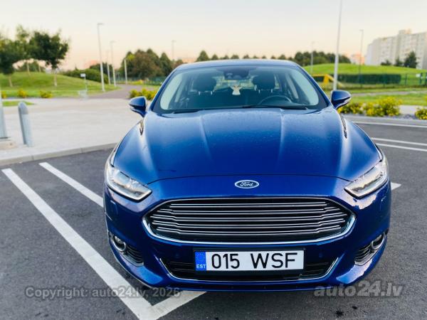 Blue Ford Mondeo 2018 in Tallinn, with an engine capacity of 2.00 L and mileage of 194 thousand km for 9999 €, photo 11 on AUTOMOTO.COM.LV