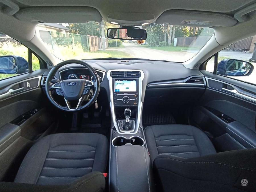 Zils Ford Mondeo 2018 Šauļi, ar dzinēja tilpumu 2.00 L un nobraukumu 335 tūkst. km par 7777 €, foto 10 vietnē AUTOMOTO.COM.LV