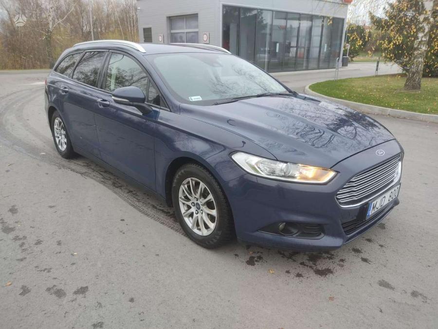 Zils Ford Mondeo 2018 Šauļi, ar dzinēja tilpumu 2.00 L un nobraukumu 335 tūkst. km par 7777 €, foto 18 vietnē AUTOMOTO.COM.LV