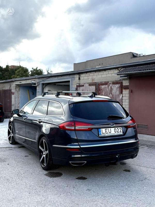 Zils Ford Mondeo 2019 Kauņa, ar dzinēja tilpumu 2.00 L un nobraukumu 131 tūkst. km par 18100 €, foto 2 vietnē AUTOMOTO.COM.LV