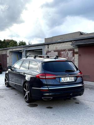 Blue Ford Mondeo 2019 in Kaunas, with an engine capacity of 2.00 L and mileage of 131 thousand km for 18100 €, photo 3 on AUTOMOTO.COM.LV
