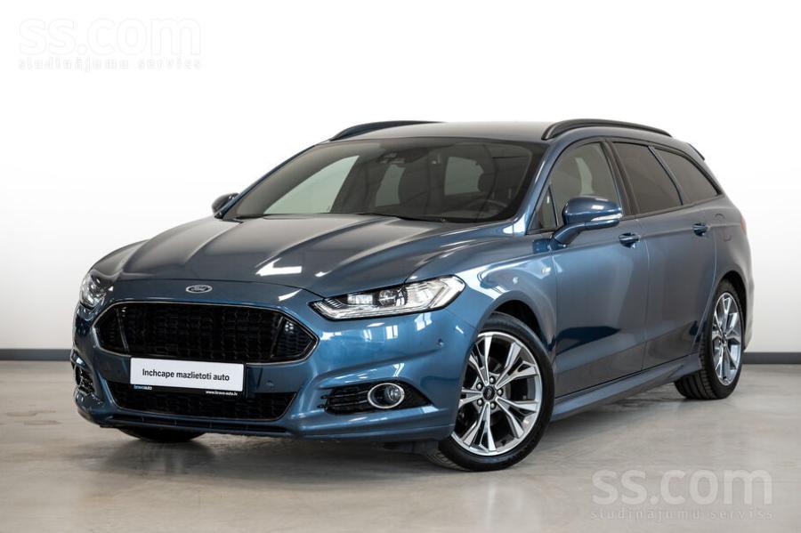 Blue Ford Mondeo 2019 in Riga, with an engine capacity of 1.50 L and mileage of 104 thousand km for 12990 €, photo 1 on AUTOMOTO.COM.LV