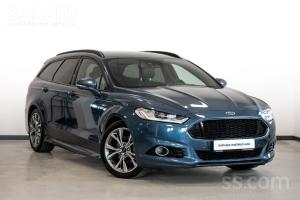 Blue Ford Mondeo 2019 in Riga, with an engine capacity of 1.50 L and mileage of 104 thousand km for 12990 €, photo 3 on AUTOMOTO.COM.LV