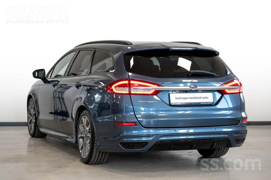 Blue Ford Mondeo 2019 in Riga, with an engine capacity of 1.50 L and mileage of 104 thousand km for 12990 €, photo 4 on AUTOMOTO.COM.LV