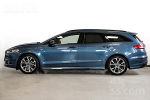 Blue Ford Mondeo 2019 in Riga, with an engine capacity of 1.50 L and mileage of 104 thousand km for 12990 €, photo 6 on AUTOMOTO.COM.LV