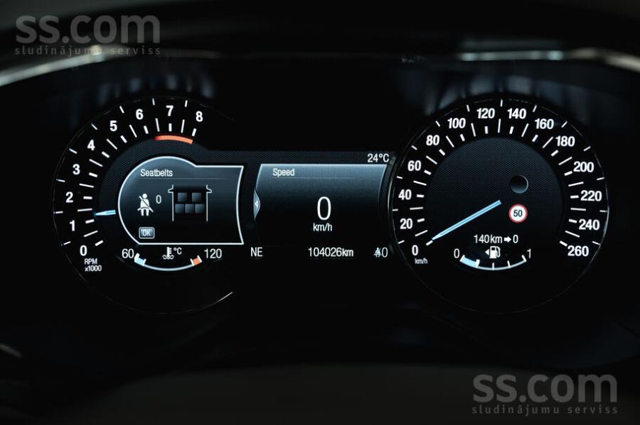 Blue Ford Mondeo 2019 in Riga, with an engine capacity of 1.50 L and mileage of 104 thousand km for 12990 €, photo 7 on AUTOMOTO.COM.LV