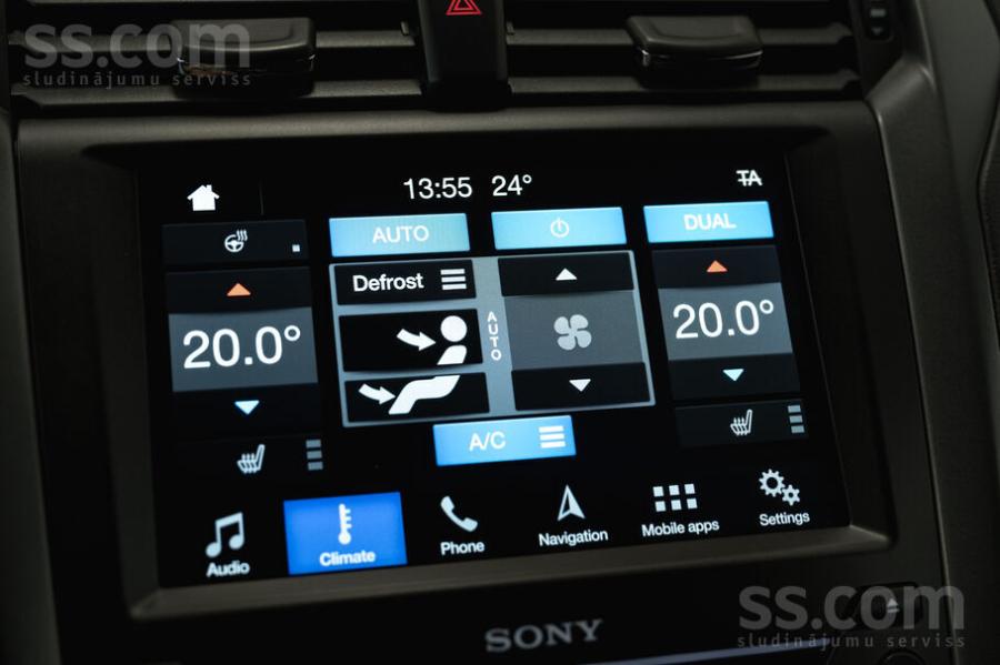 Blue Ford Mondeo 2019 in Riga, with an engine capacity of 1.50 L and mileage of 104 thousand km for 12990 €, photo 11 on AUTOMOTO.COM.LV
