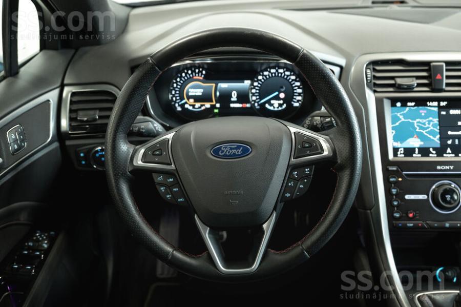 Blue Ford Mondeo 2019 in Riga, with an engine capacity of 1.50 L and mileage of 104 thousand km for 12990 €, photo 20 on AUTOMOTO.COM.LV