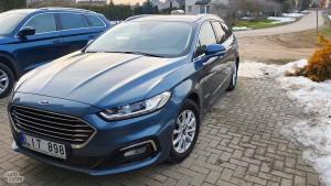 Blue Ford Mondeo 2020 in Kaunas, with an engine capacity of 2.00 L and mileage of 203 thousand km for 15500 €, photo  on AUTOMOTO.COM.LV