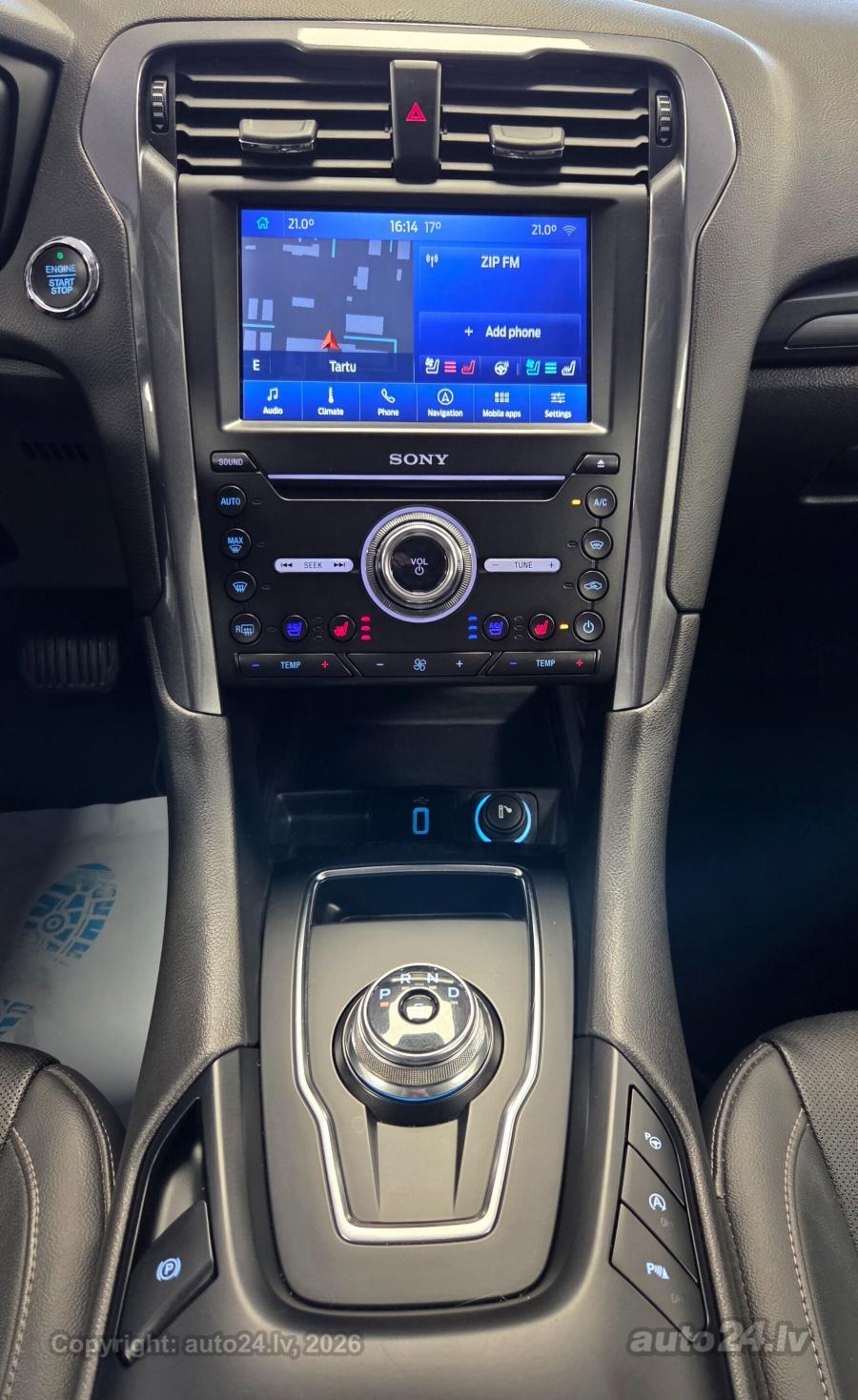 Zils Ford Mondeo 2020 Tartu, ar dzinēja tilpumu 2.00 L un nobraukumu 147 tūkst. km par 14790 €, foto 9 vietnē AUTOMOTO.COM.LV