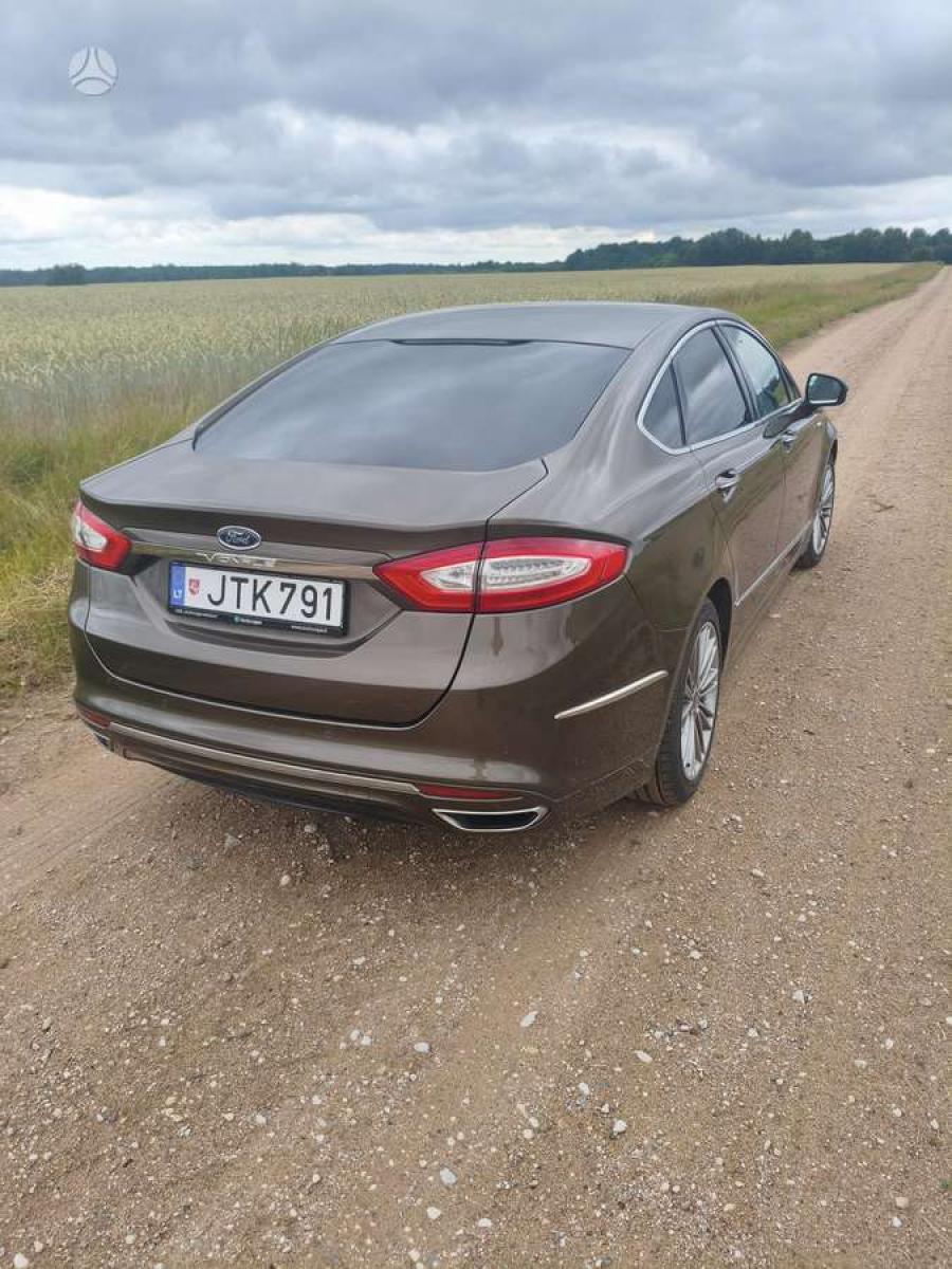 Brūns Ford Mondeo 2017 Viļņa, ar dzinēja tilpumu 2.00 L un nobraukumu 214 tūkst. km par 7200 €, foto 3 vietnē AUTOMOTO.COM.LV