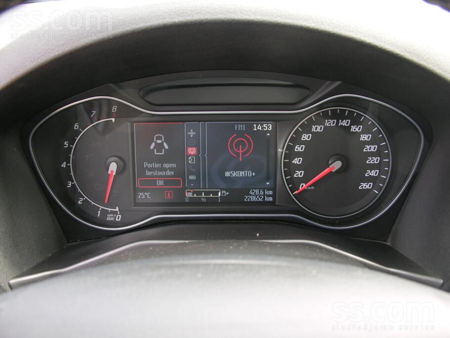 Brūns Ford Mondeo 2012 Rīga, ar dzinēja tilpumu 1.60 L un nobraukumu 229 tūkst. km par 4750 €, foto 13 vietnē AUTOMOTO.COM.LV