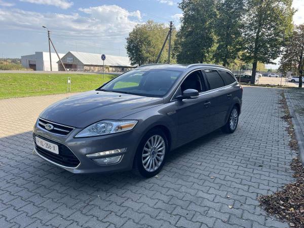 Ford Mondeo 2012 in Kaunas on AUTOMOTO.COM.LV Brown Ford Mondeo 2012 in Kaunas, with an engine capacity of 1.56 L and mileage of 237 thousand km for 4750 €, photo 3 on AUTOMOTO.COM.LV