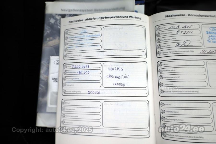 Коричневый Форд Мондео 2013 в Таллин, объемом двигателя 2.00 л и пробегом 298 тыс. км за 2799 €, фото 8 на AUTOMOTO.COM.LV