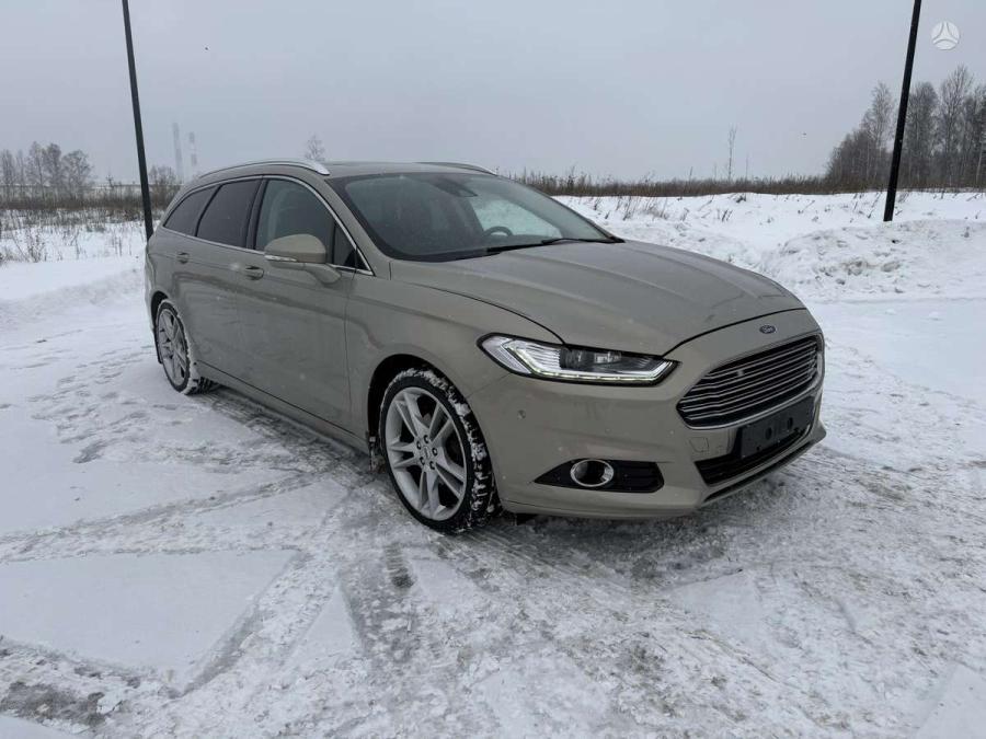 Brūns Ford Mondeo 2015 Kauņa, ar dzinēja tilpumu 2.00 L un nobraukumu 322 tūkst. km par 6500 €, foto 1 vietnē AUTOMOTO.COM.LV