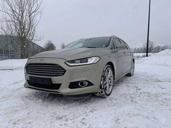 Brown Ford Mondeo 2015 in Kaunas, with an engine capacity of 2.00 L and mileage of 322 thousand km for 6500 €, photo 8 on AUTOMOTO.COM.LV