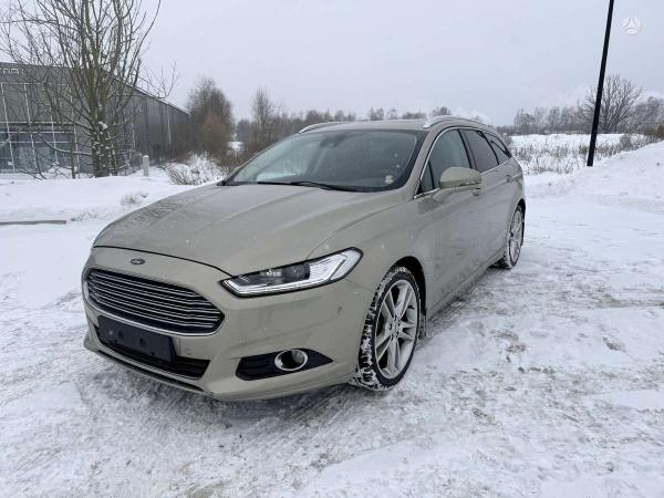 Brown Ford Mondeo 2015 in Kaunas, with an engine capacity of 2.00 L and mileage of 322 thousand km for 6500 €, photo 9 on AUTOMOTO.COM.LV