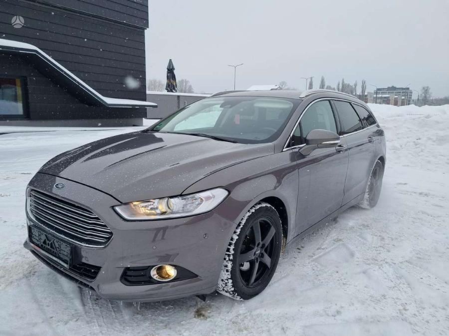 Brown Ford Mondeo 2016 in Kaunas, with an engine capacity of 2.00 L and mileage of 247 thousand km for 6350 €, photo 1 on AUTOMOTO.COM.LV