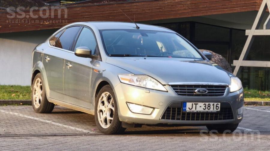 Zaļš Ford Mondeo 2007 Rēzekne, ar dzinēja tilpumu 2.50 L un nobraukumu 313 tūkst. km par 2300 €, foto 2 vietnē AUTOMOTO.COM.LV