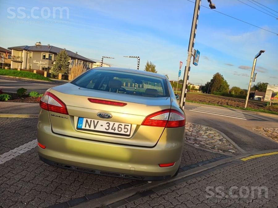 Green Ford Mondeo 2008 in Riga, with an engine capacity of 2.30 L and mileage of 322 thousand km for 1800 €, photo 5 on AUTOMOTO.COM.LV