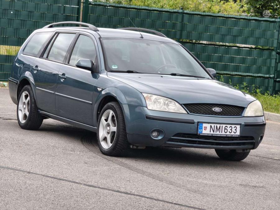 Green Ford Mondeo 2002 in Vilnius, with an engine capacity of 2.00 L and mileage of 253 thousand km for 1200 €, photo 1 on AUTOMOTO.COM.LV