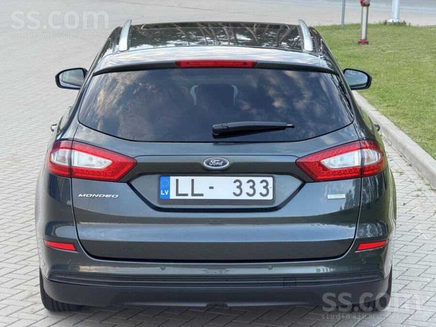 Green Ford Mondeo 2016 in Riga, with an engine capacity of 1.50 L and mileage of 206 thousand km for 5400 €, photo 6 on AUTOMOTO.COM.LV