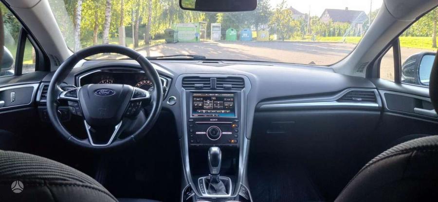 Zaļš Ford Mondeo 2016 Kauņa, ar dzinēja tilpumu 2.00 L un nobraukumu 380 tūkst. km par 7200 €, foto 12 vietnē AUTOMOTO.COM.LV