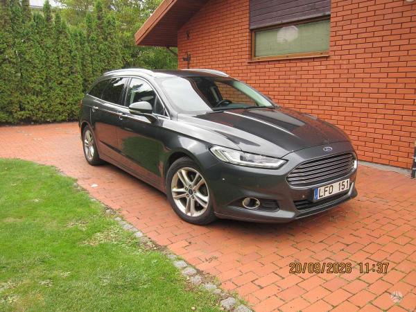 Green Ford Mondeo 2016 in Kaisiadorys, with an engine capacity of 2.00 L and mileage of 448 thousand km for 6190 €, photo 11 on AUTOMOTO.COM.LV