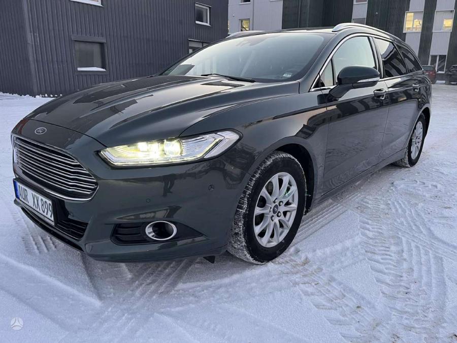 Zaļš Ford Mondeo 2017 Viļņa, ar dzinēja tilpumu 2.00 L un nobraukumu 149 tūkst. km par 9750 €, foto 14 vietnē AUTOMOTO.COM.LV