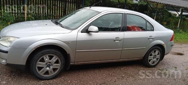 Pelēks Ford Mondeo 2004 Jūrmala, ar dzinēja tilpumu 2.00 L un nobraukumu 168 tūkst. km par 1600 €, foto 3 vietnē AUTOMOTO.COM.LV